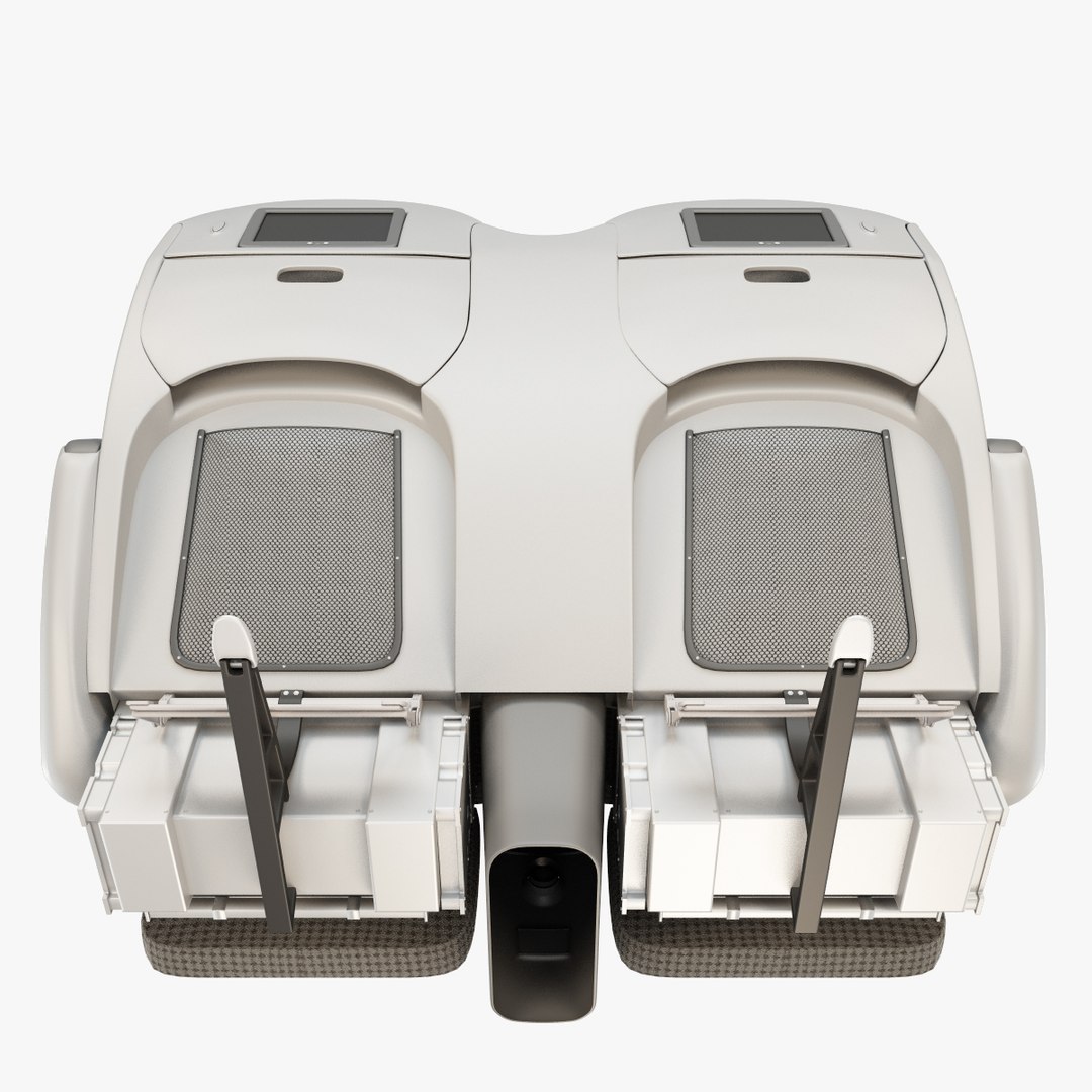3d Jal Sky Shell Seat Model