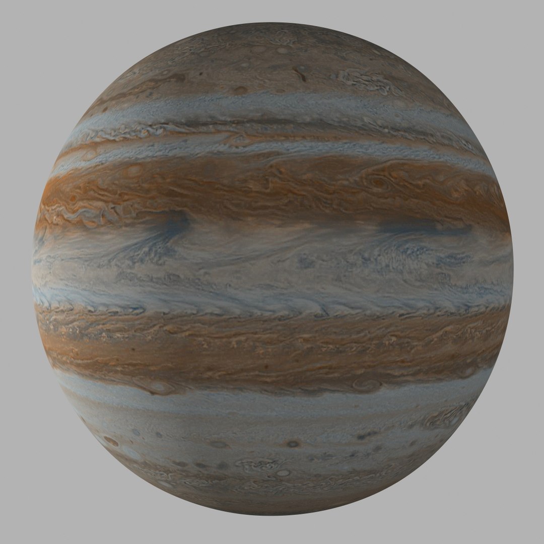 3d Jupiter Planet