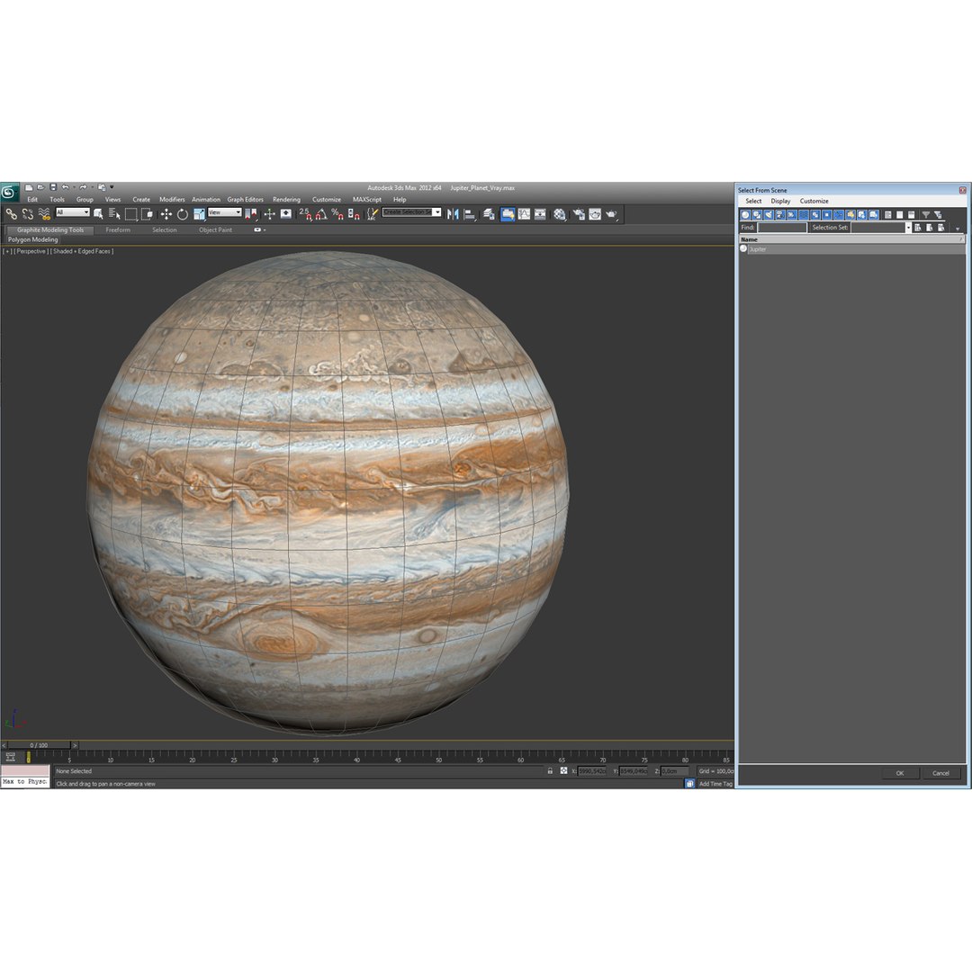 3d jupiter planet