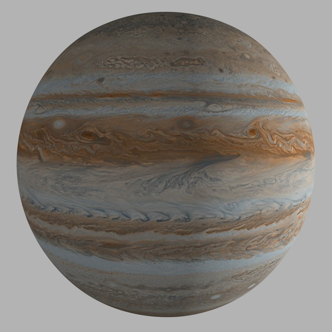 3d Jupiter Planet