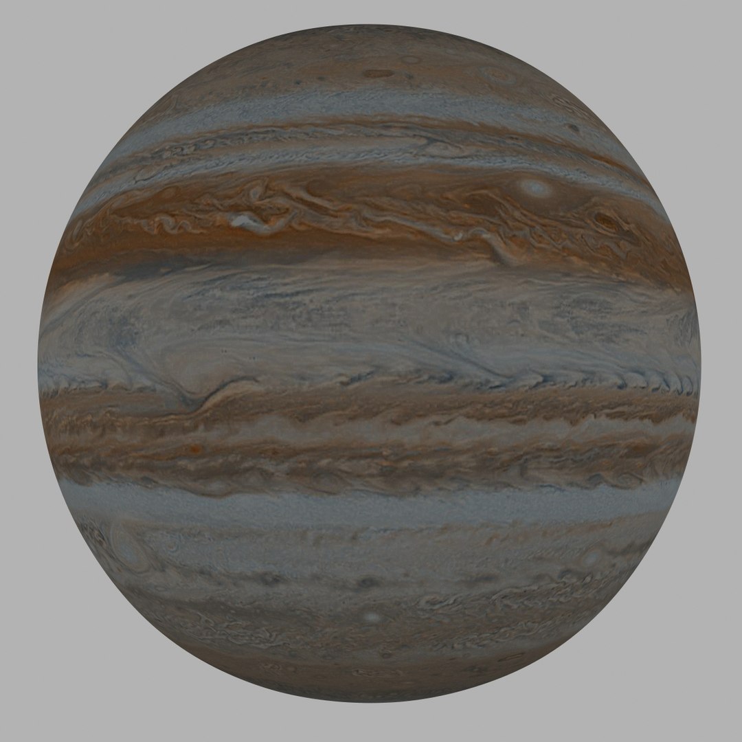 3d Jupiter Planet