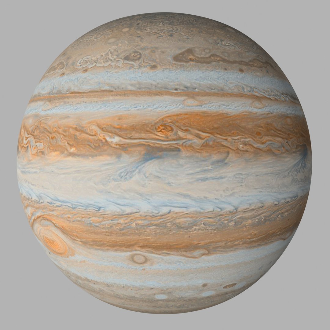 3d Jupiter Planet