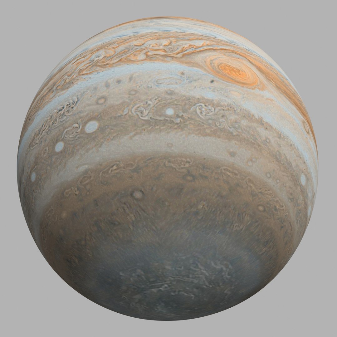 3d Jupiter Planet