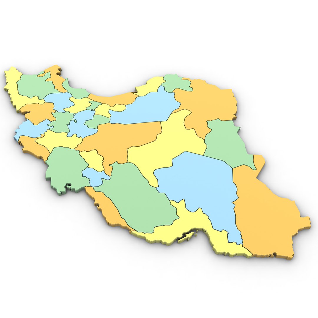 3D Model Iran Political - TurboSquid 1349770