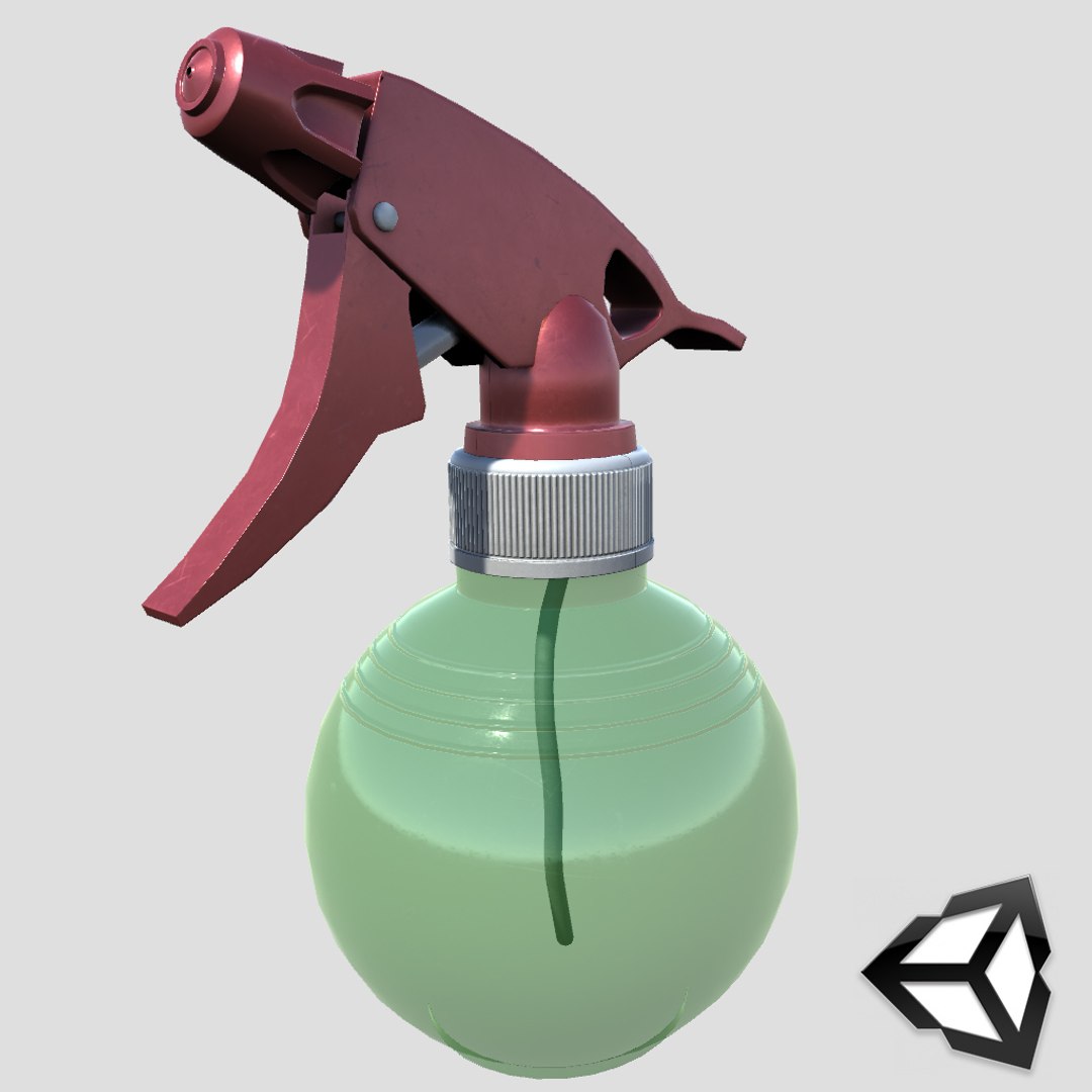 3D Spray Bottle | 1143764 | TurboSquid