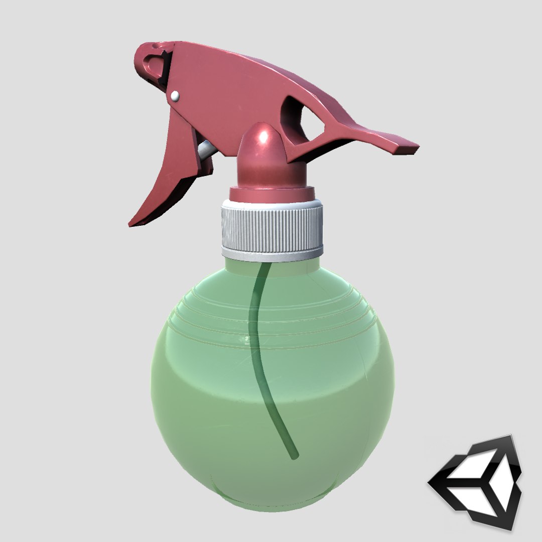 3D Spray Bottle | 1143764 | TurboSquid