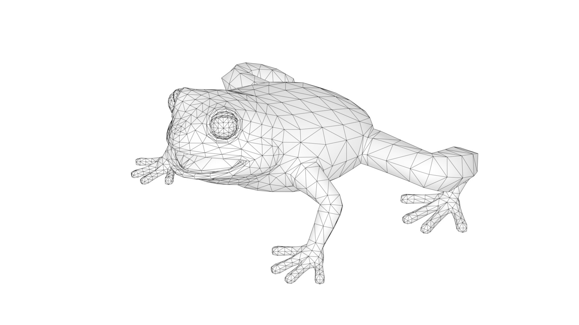 Cartoon Frog 3D - TurboSquid 2012378