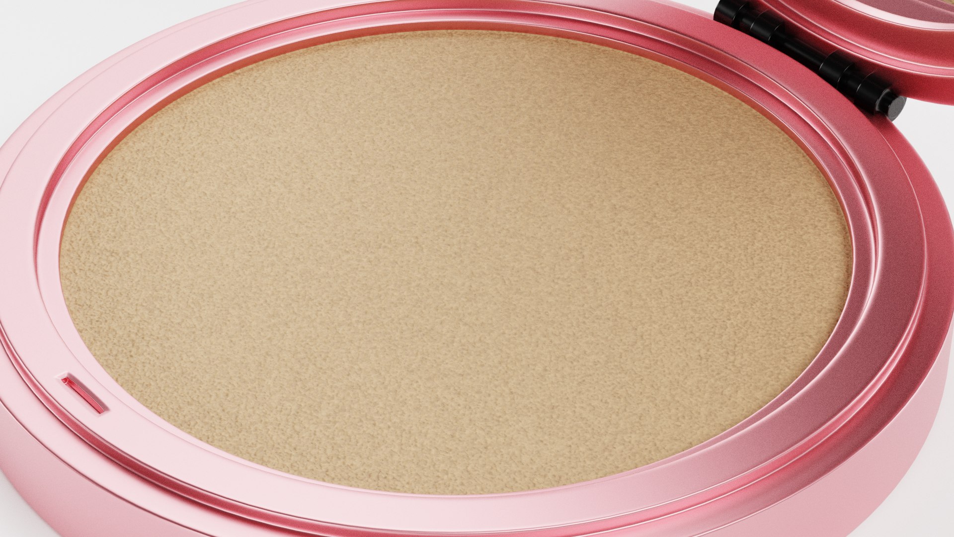 Makeup Powder 2 Model - TurboSquid 1850260