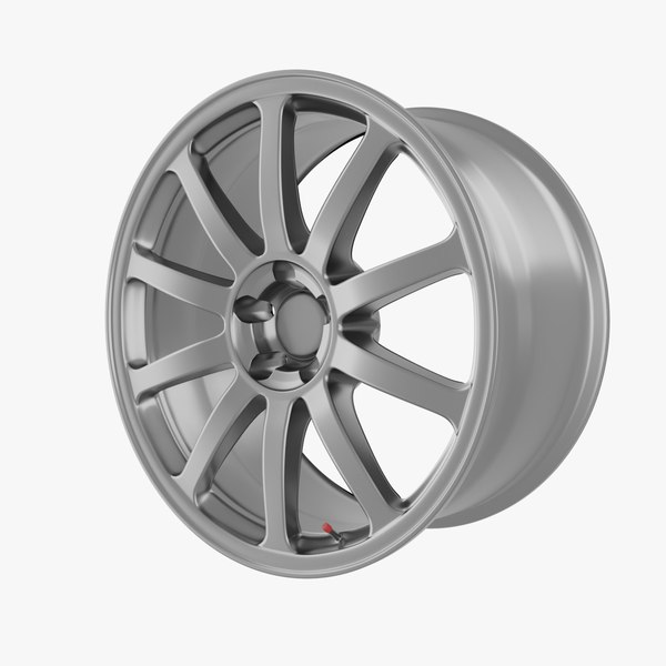 3D Car Rim 3D model - TurboSquid 1810493