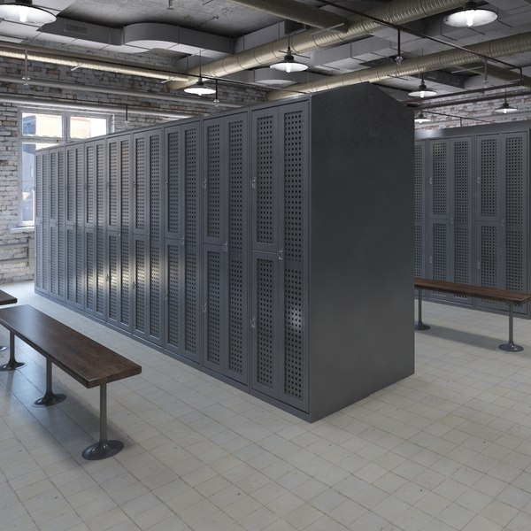 Locker Room 3 3D model - TurboSquid 2014474
