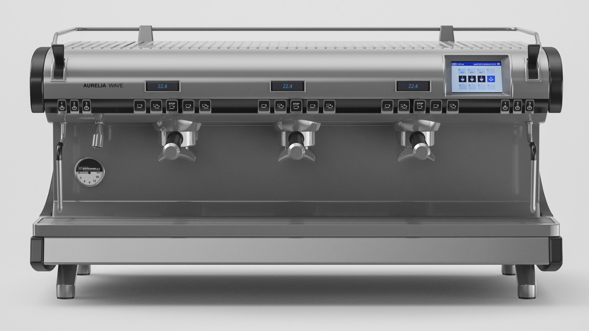Nuova Simonelli Espresso Machine 04 3D Model - TurboSquid 2031277