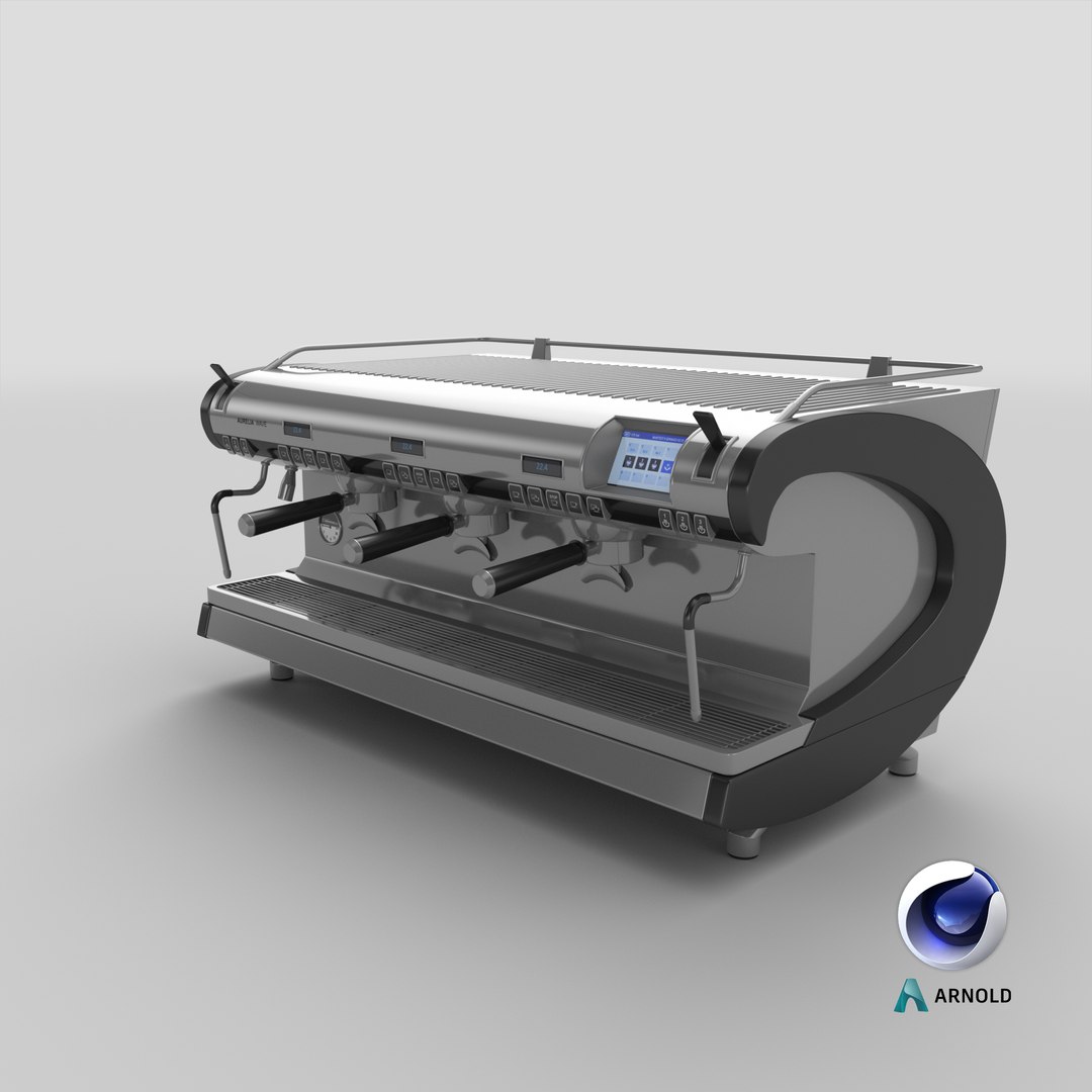 Nuova Simonelli Espresso Machine 04 3D Model - TurboSquid 2031277