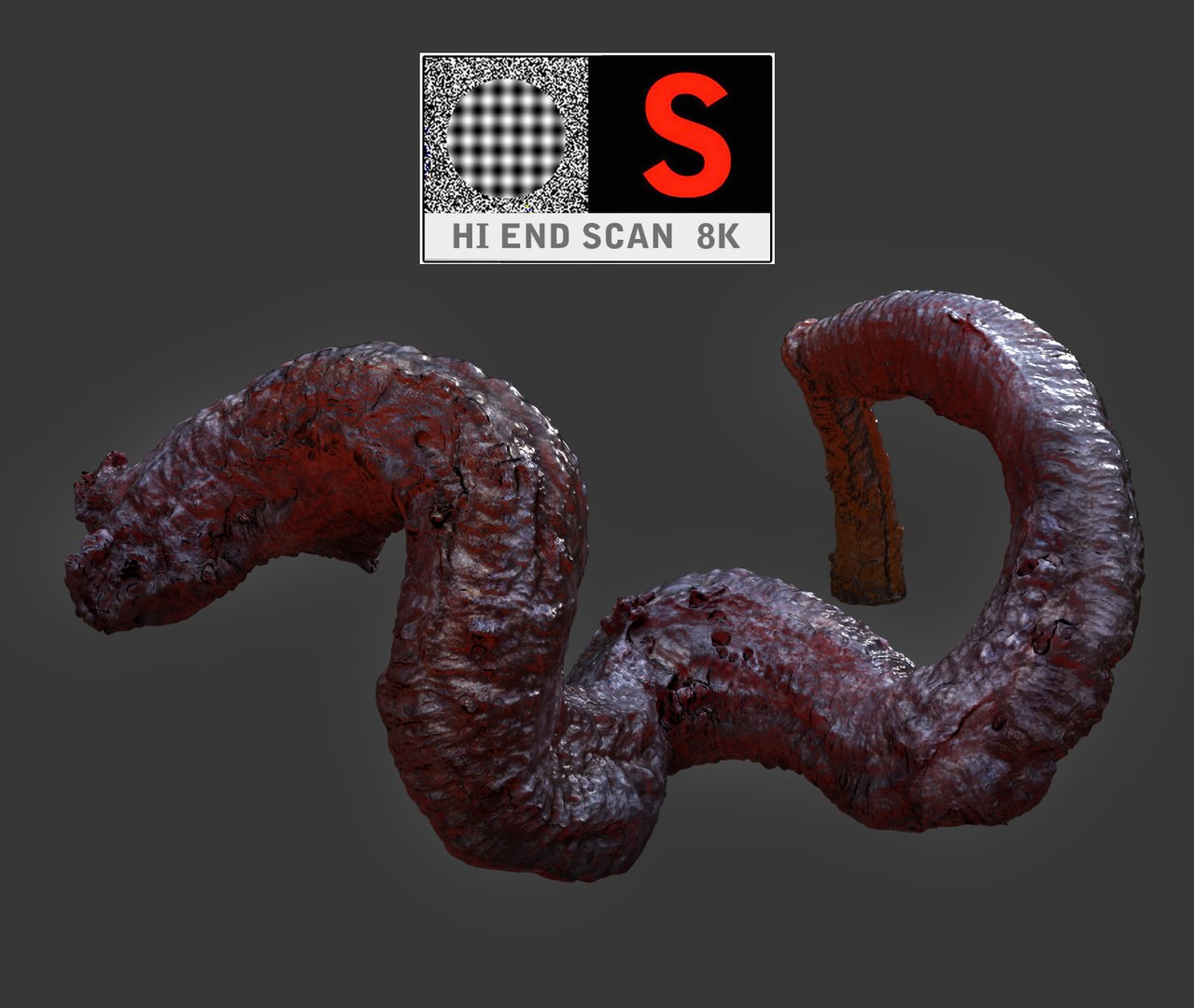Alien Meat Tentacle 3d Max