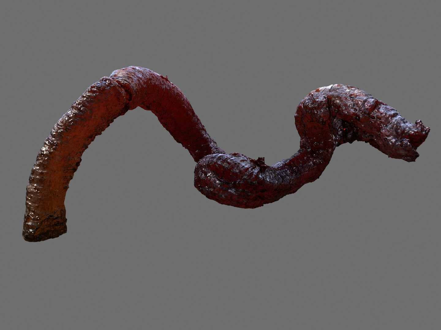 alien meat tentacle 3d max