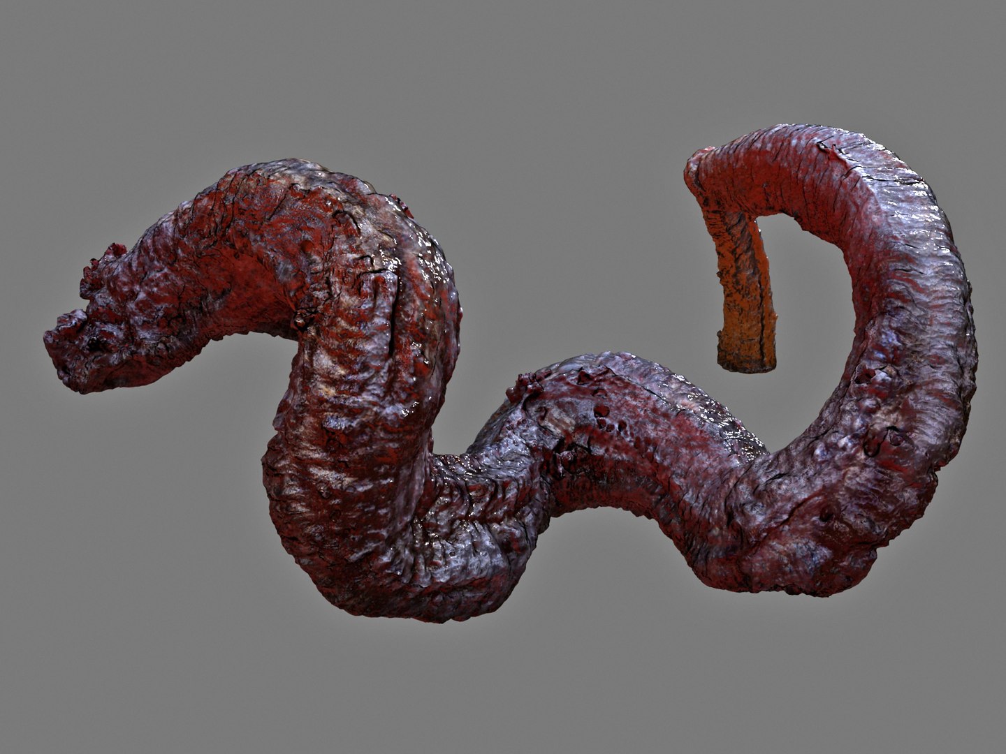 Alien Meat Tentacle 3d Max