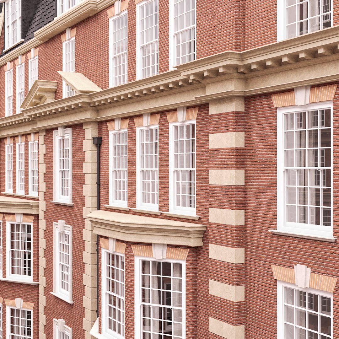 Regency Facade Westminster London Model - TurboSquid 1377028