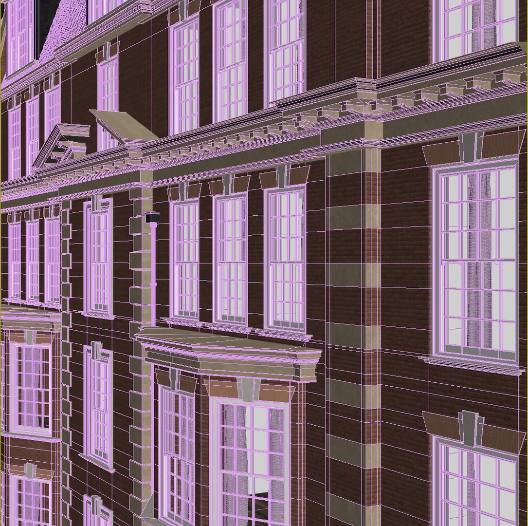 Regency Facade Westminster London Model - TurboSquid 1377028