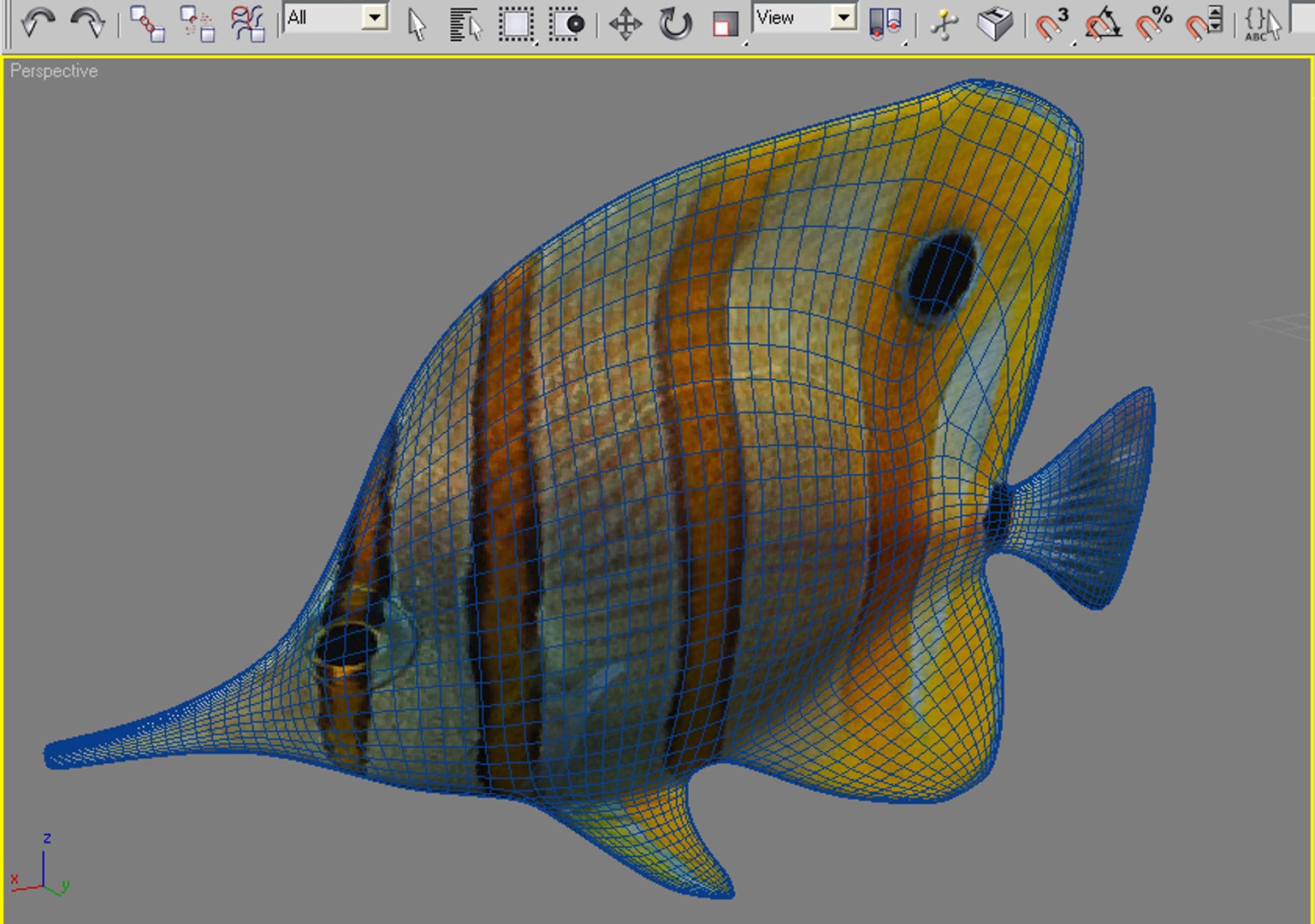 3ds Max Fish 05