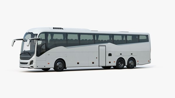 Luxury coach tour bus 3D model - TurboSquid 1517749