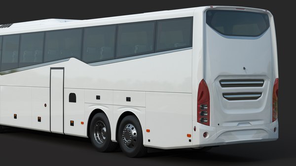 Luxury coach tour bus 3D model - TurboSquid 1517749