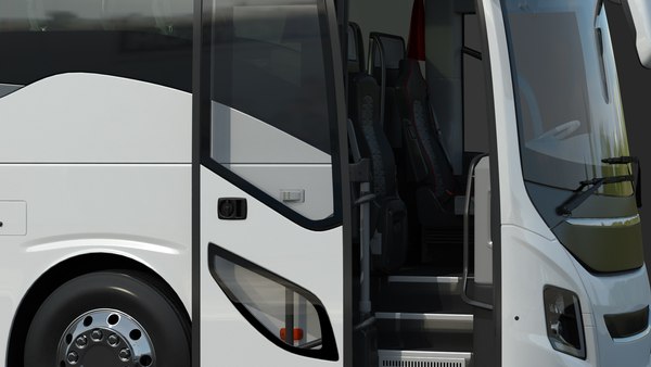 Luxury coach tour bus 3D model - TurboSquid 1517749