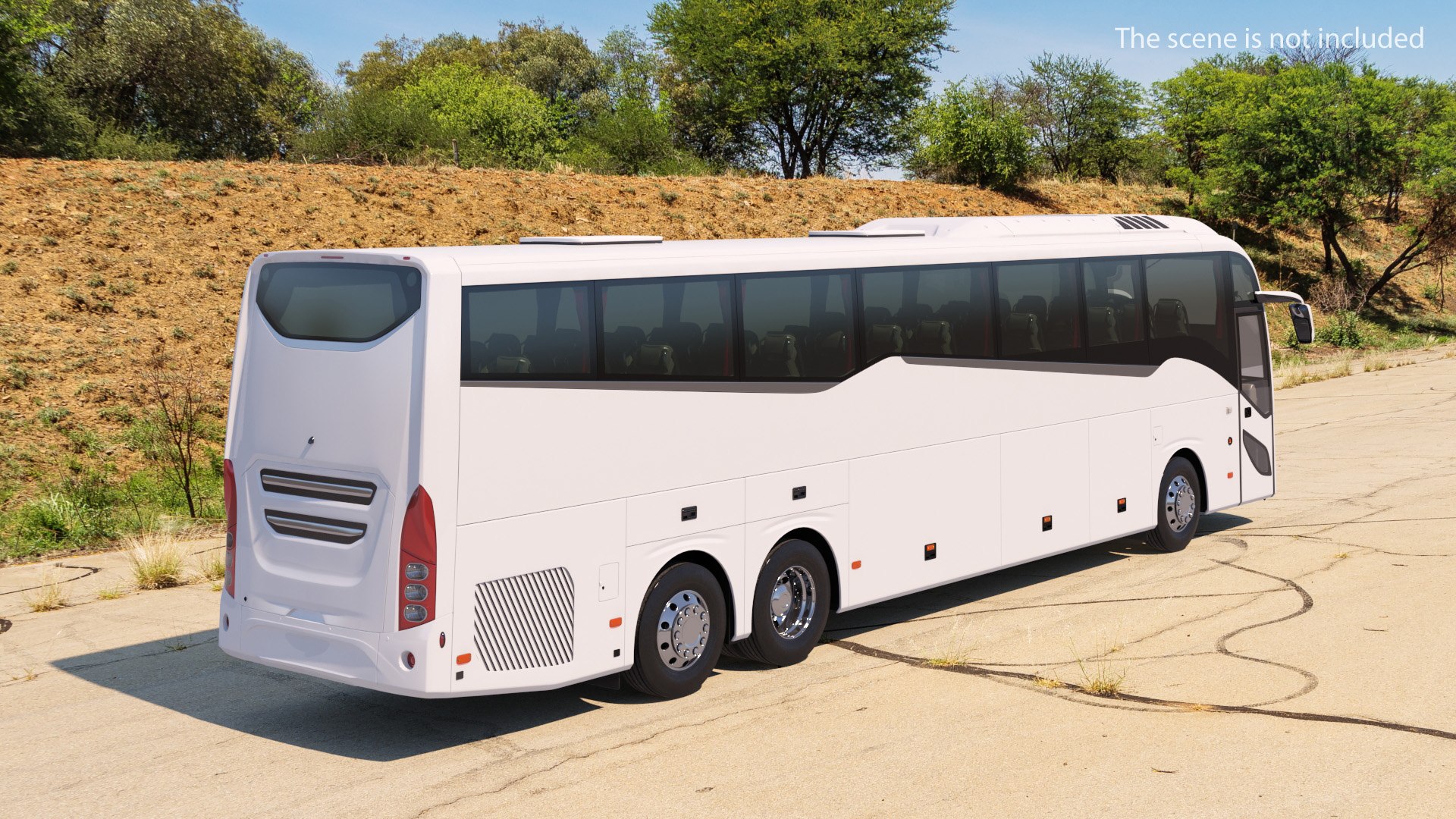 Luxury coach tour bus 3D model - TurboSquid 1517749