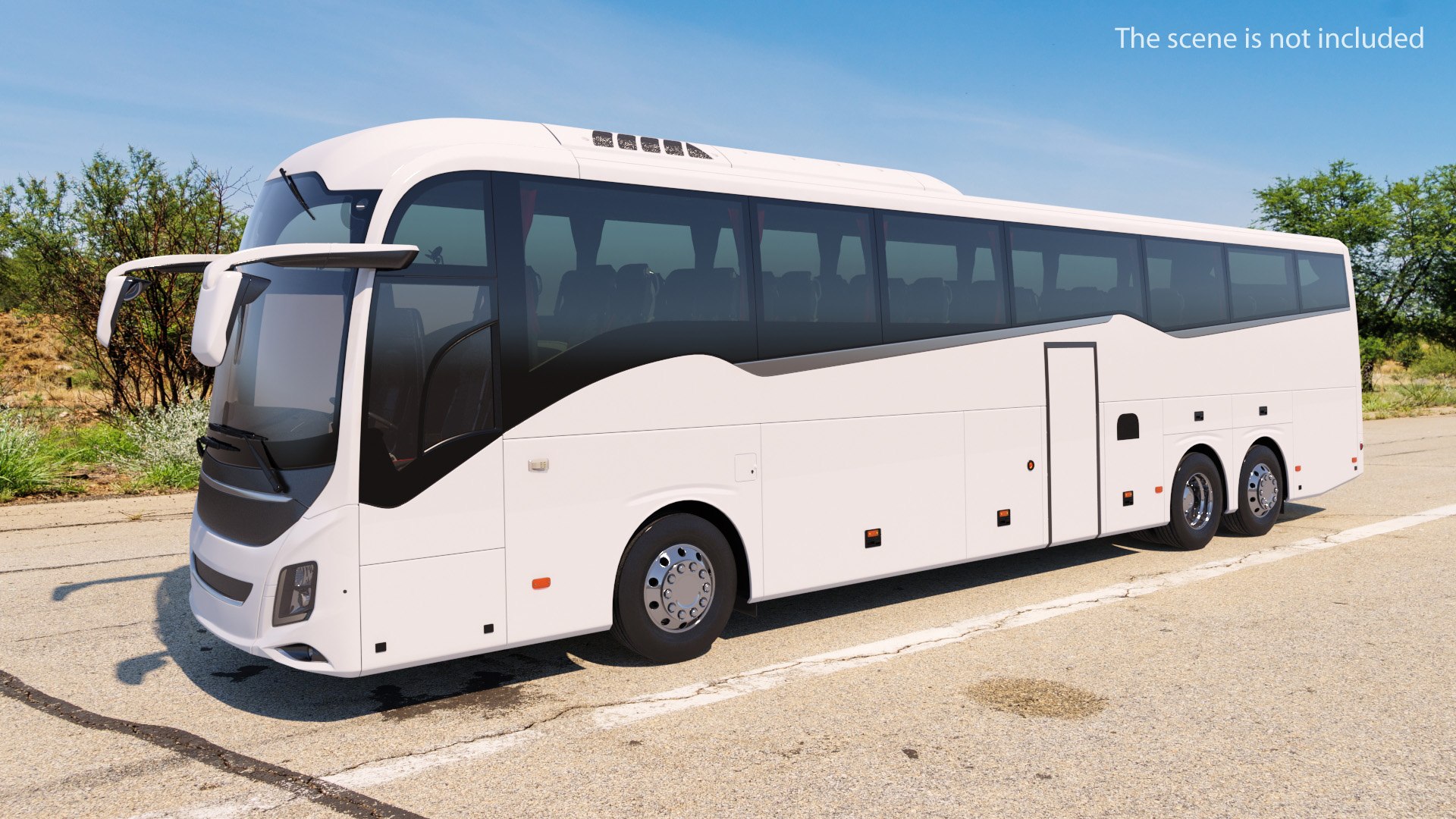 Luxury coach tour bus 3D model - TurboSquid 1517749