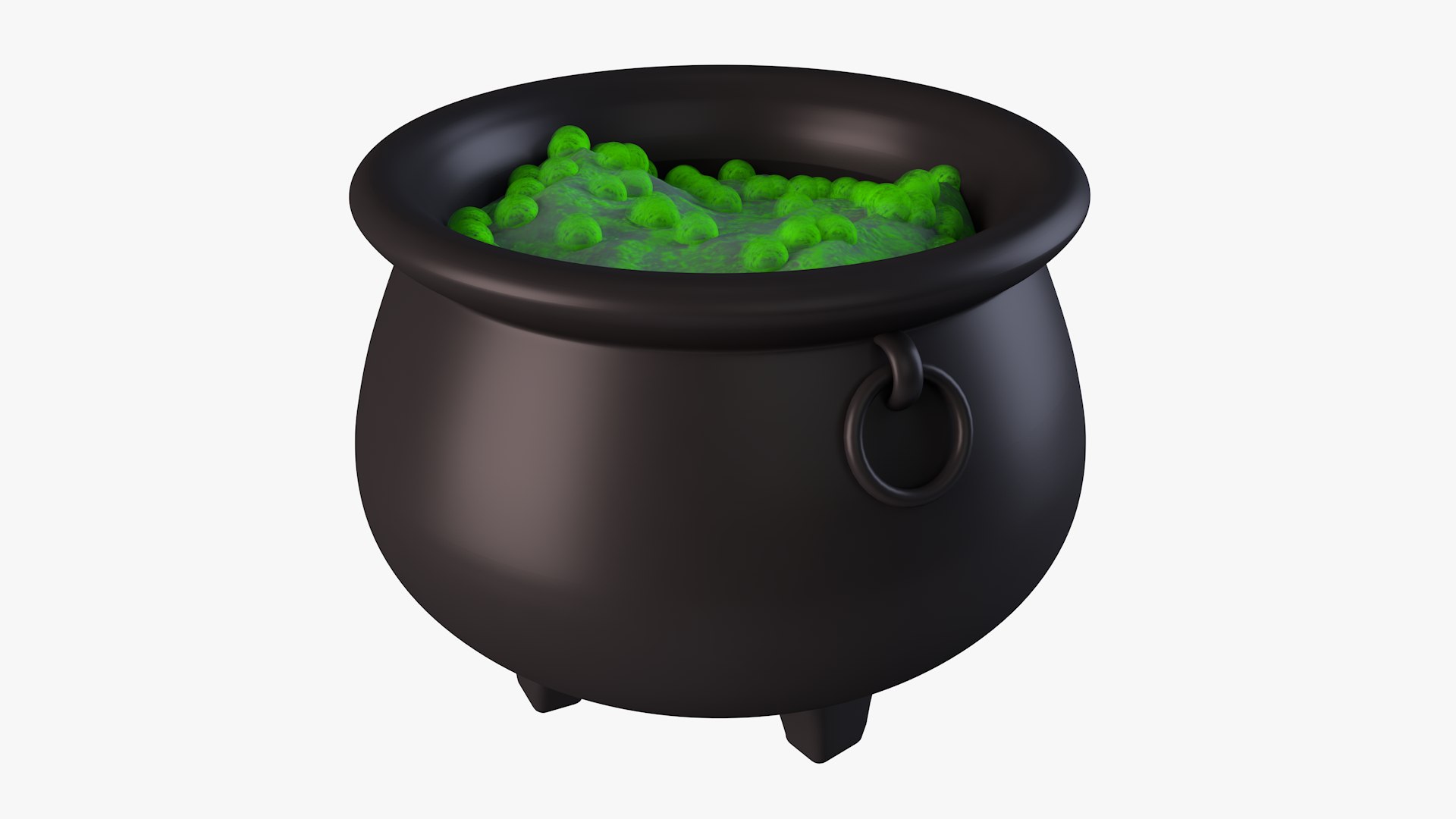 3D Witch Cauldron Model - TurboSquid 1956170