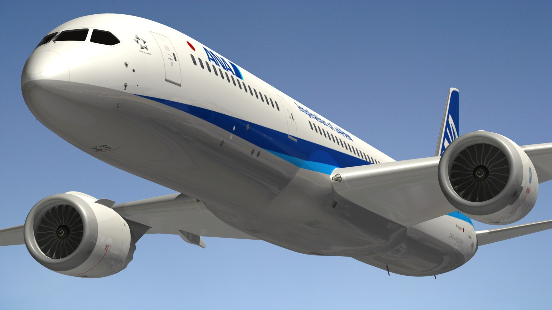 3D Boeing 787 Ana Model - TurboSquid 1679306