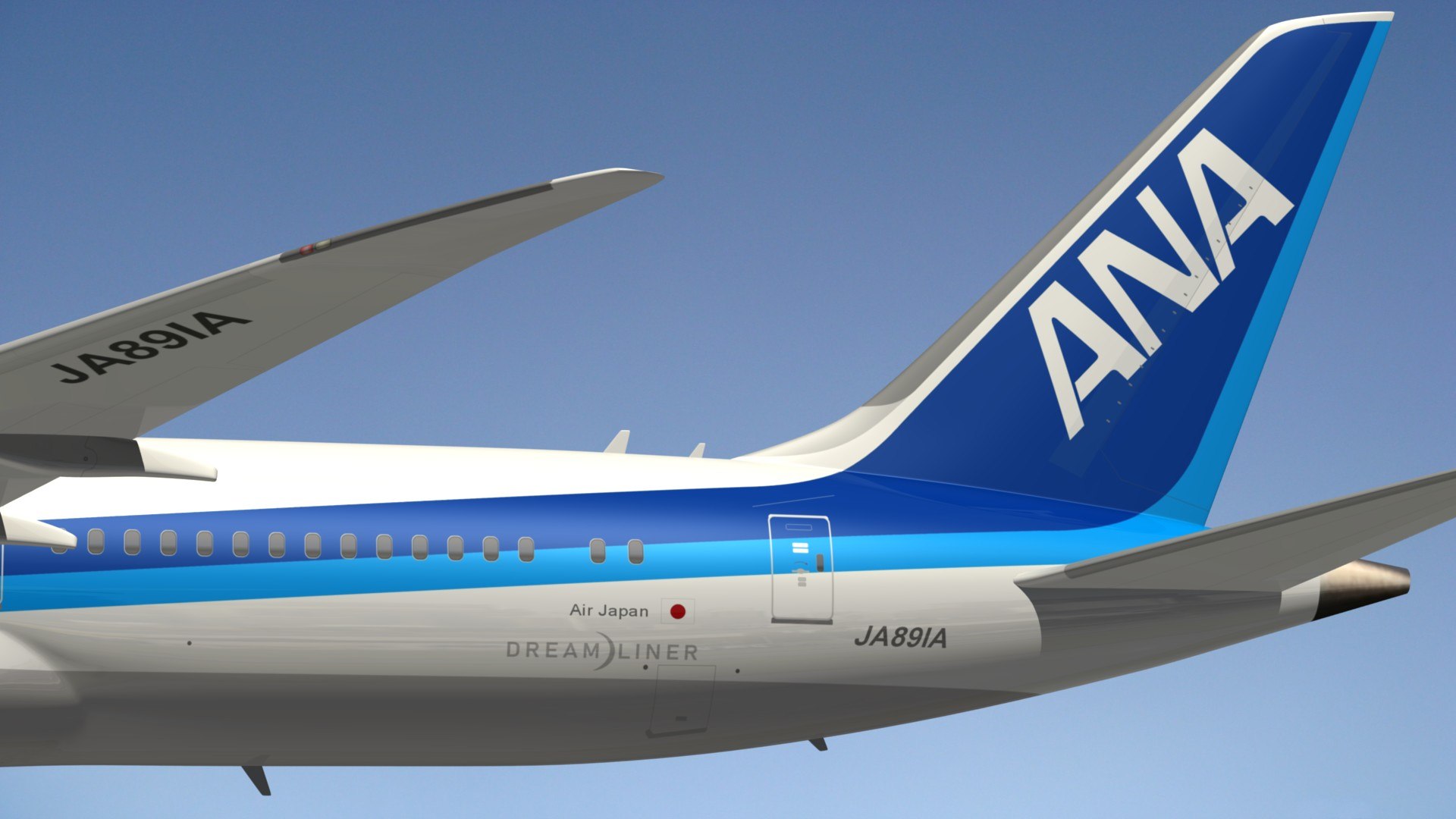 3D Boeing 787 Ana Model - TurboSquid 1679306
