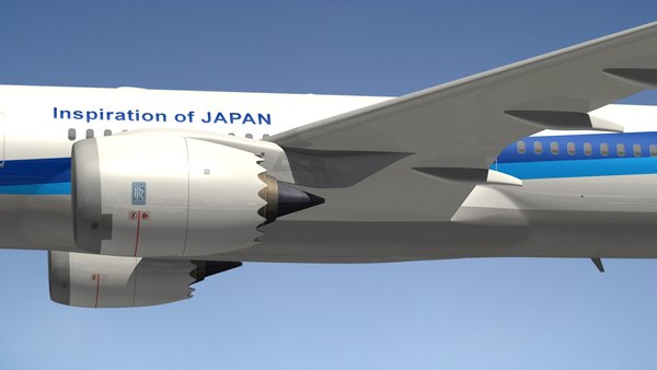 3D boeing 787 ana model - TurboSquid 1679306