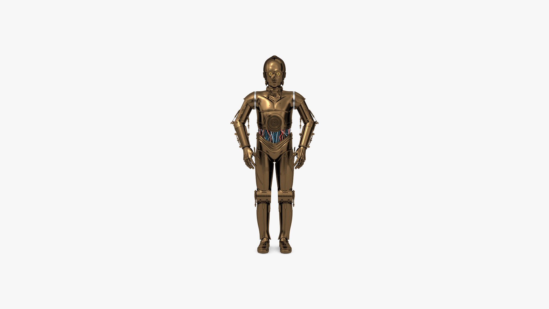 3D C-3PO model - TurboSquid 2037319