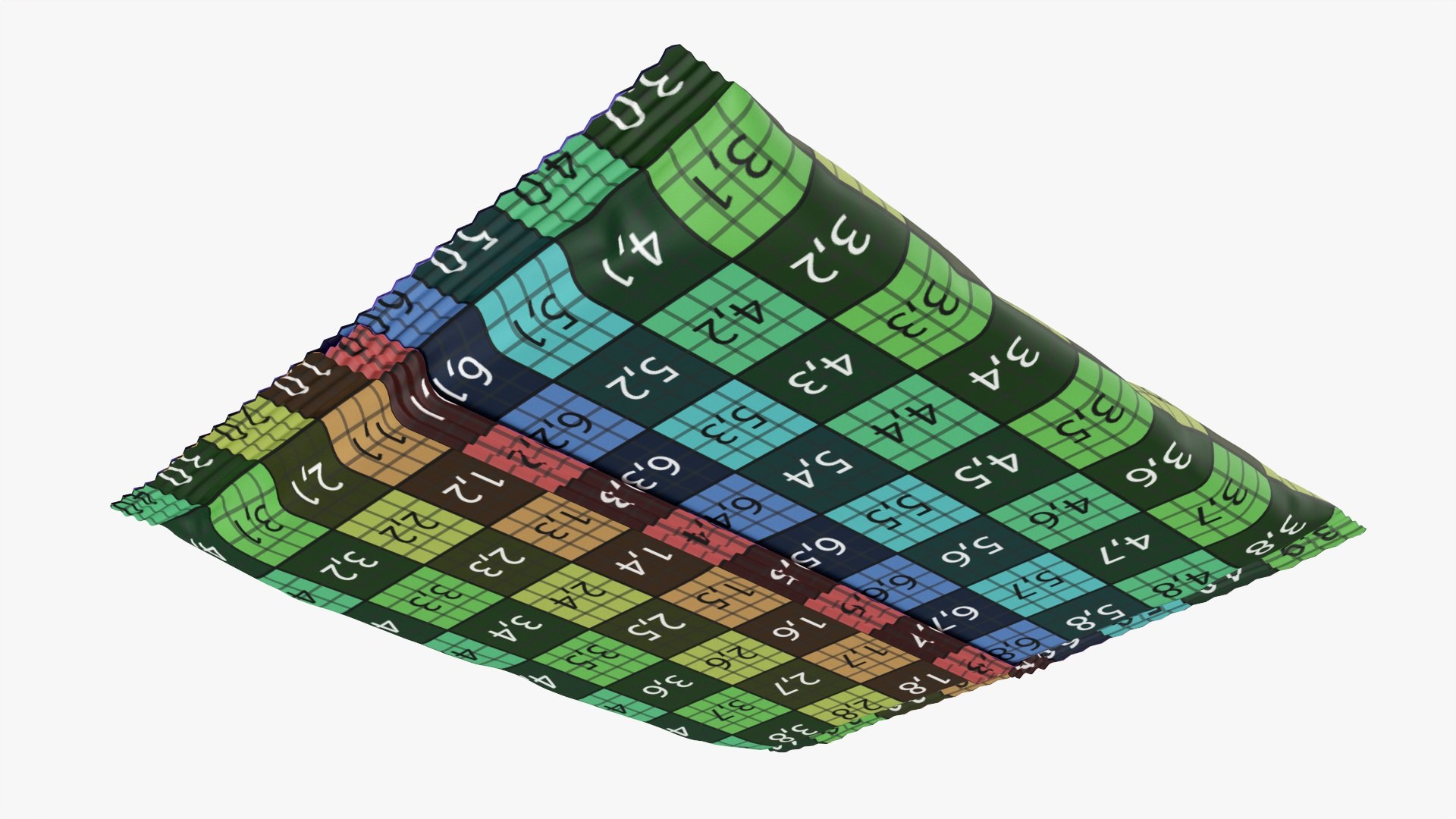 Mockup Snack Square 3D - TurboSquid 1704256