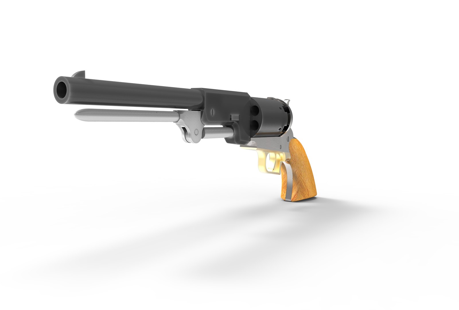 Colt Walker 3D Model - TurboSquid 1427296