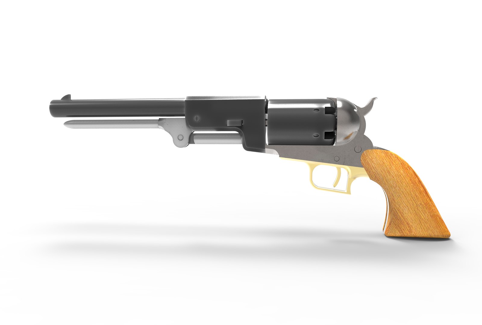 Colt Walker 3D Model - TurboSquid 1427296