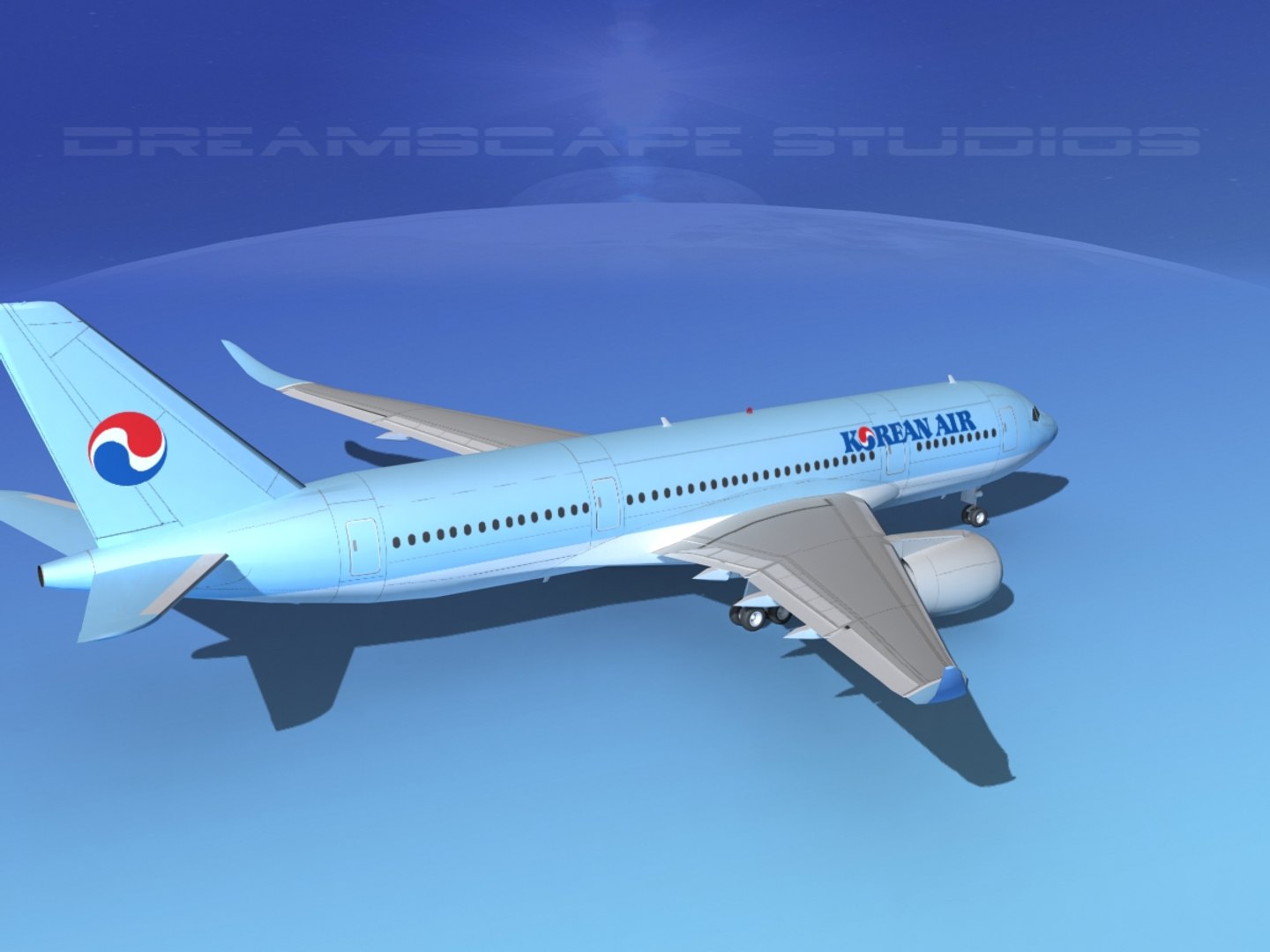 Airbus A350 3d Dxf