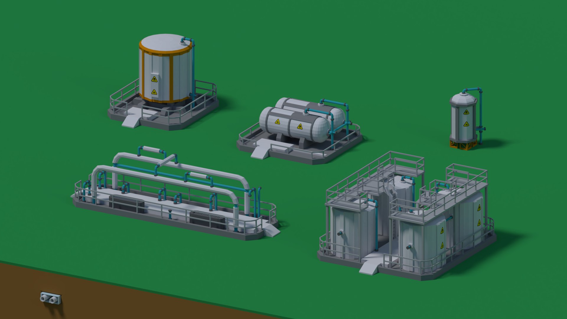 Free 3D Fuel Tank - TurboSquid 1443266