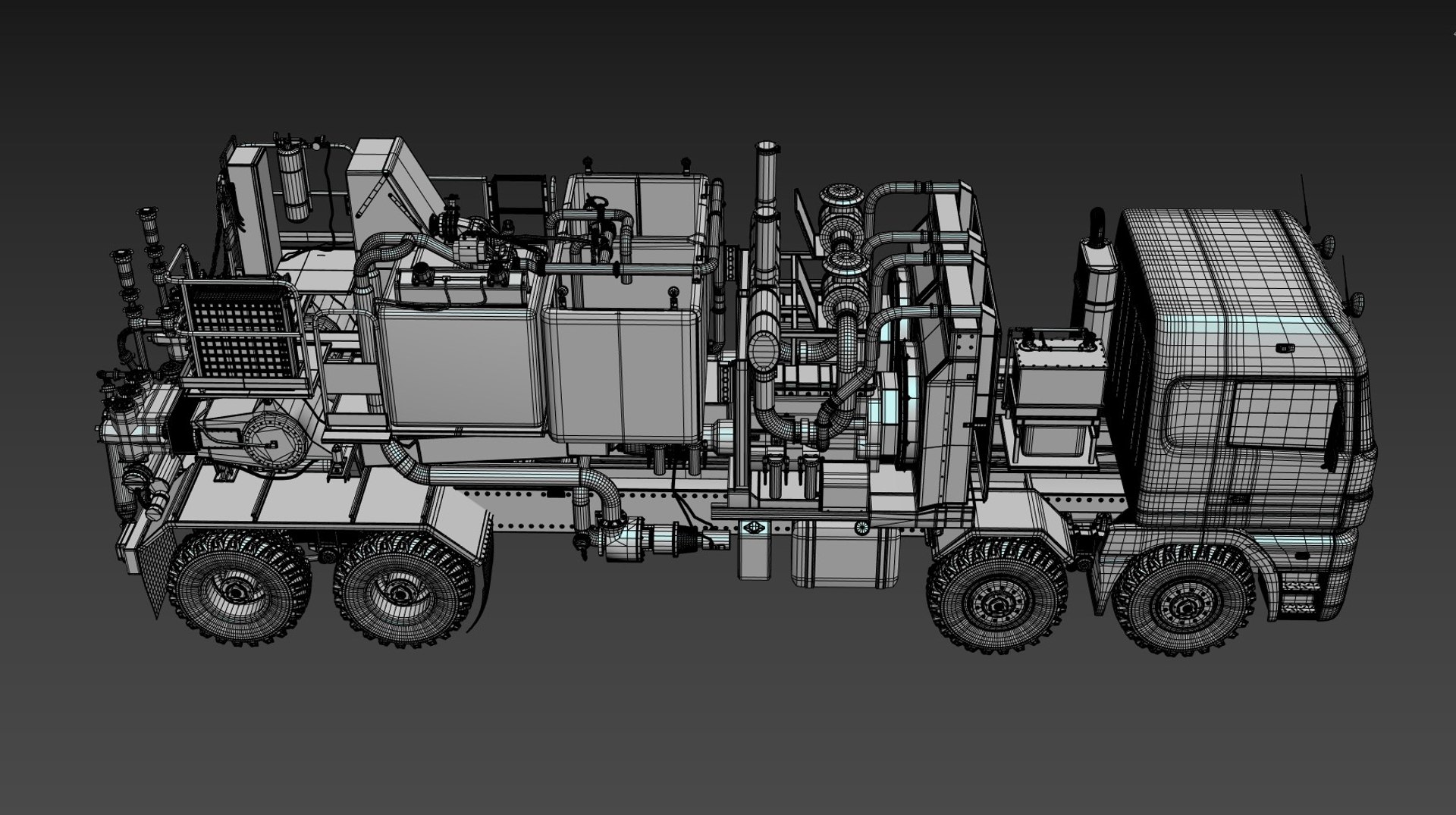 3D Halliburton Cement Elite Pump - TurboSquid 1512231