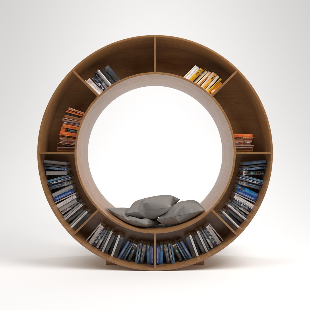 3D BOOK SHELF - TurboSquid 1852965