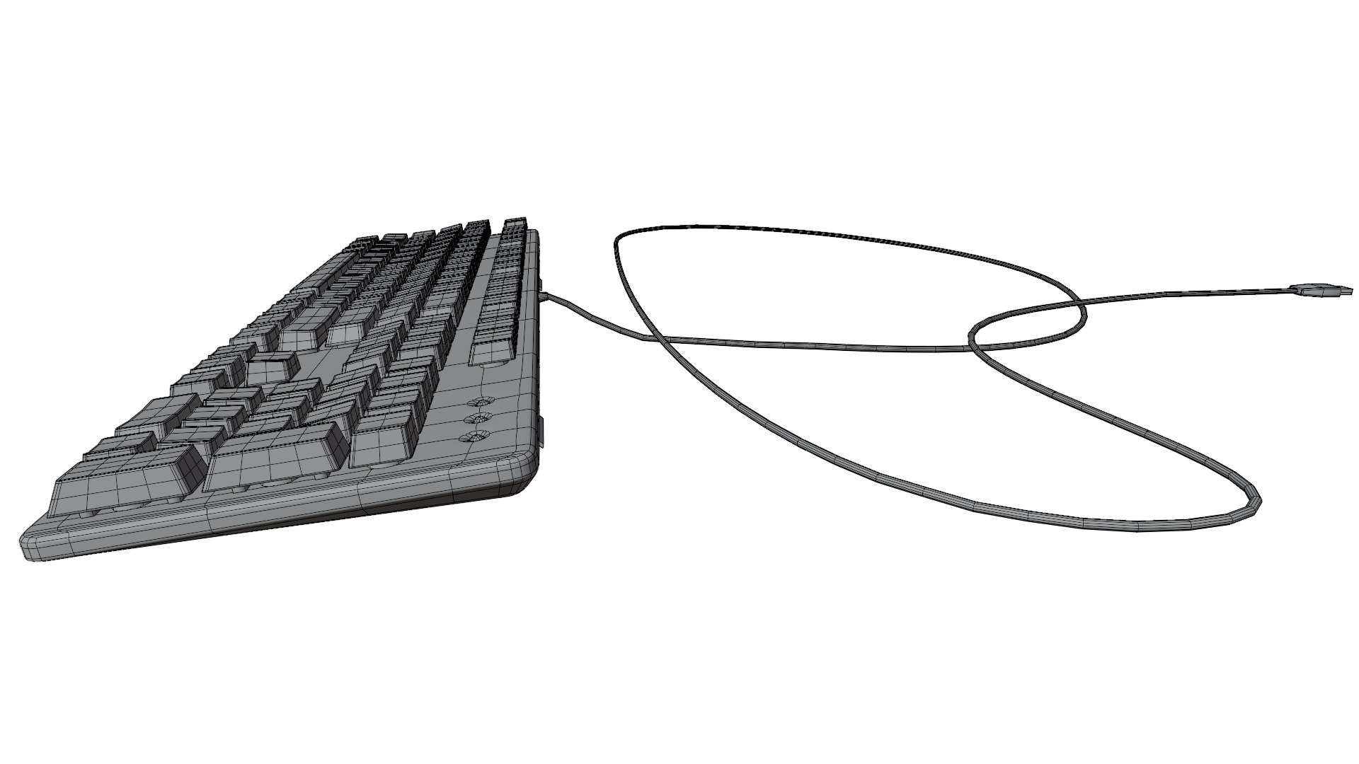 Mechanical Keyboard 3D Model - TurboSquid 2192590