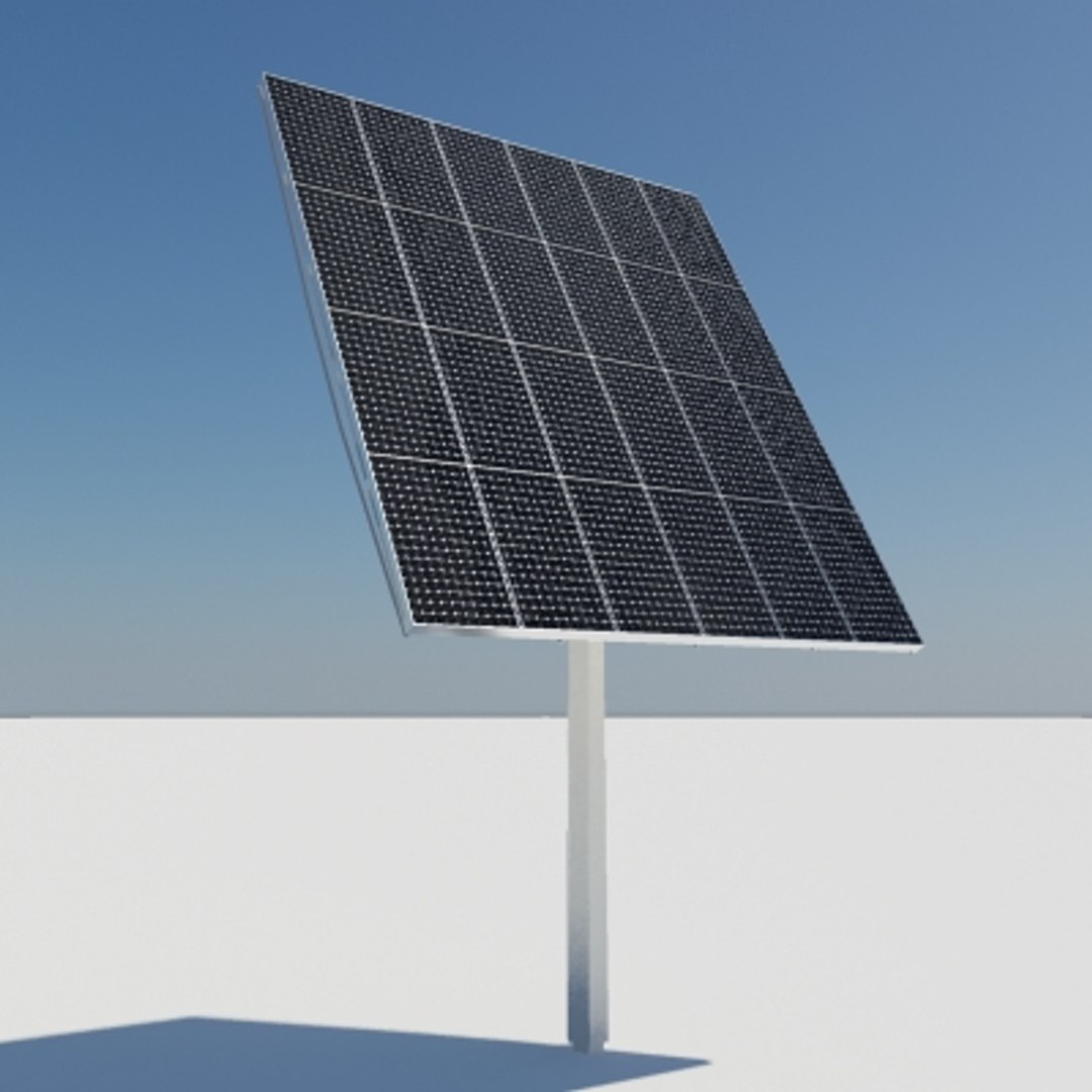 3d Pv Tracker Solar Panel