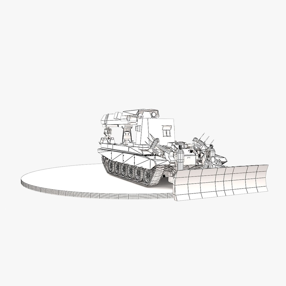 3d Engineer Vehicle Model