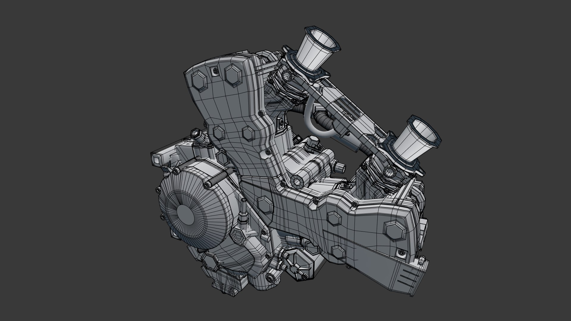 Engine blender model - TurboSquid 1229279