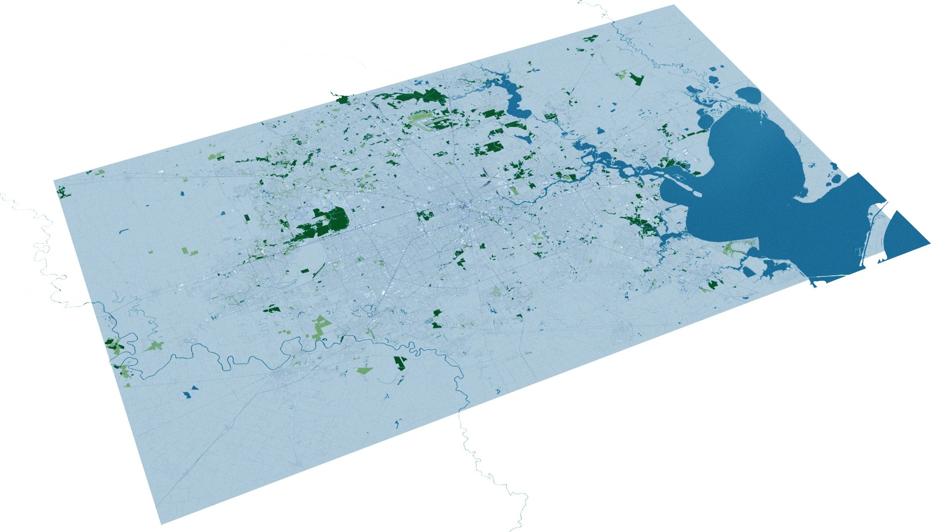 Terrain Buildings City 3D Model - TurboSquid 1405810