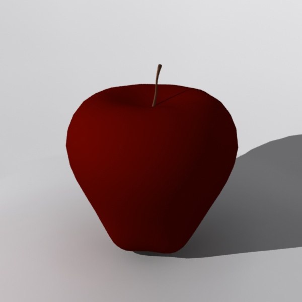 apple 3d model