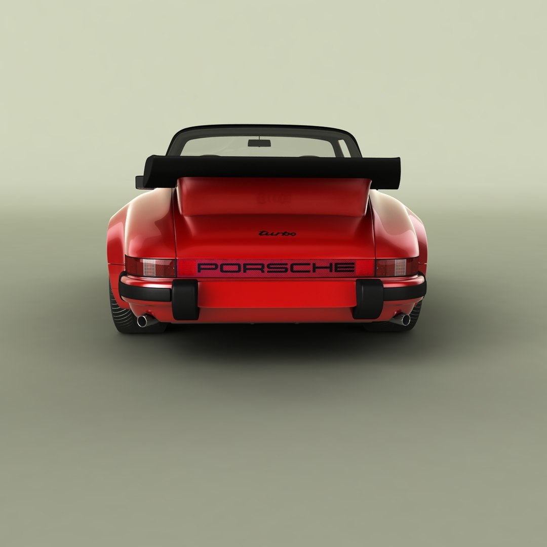 Porsche 911 Targa 3d Max