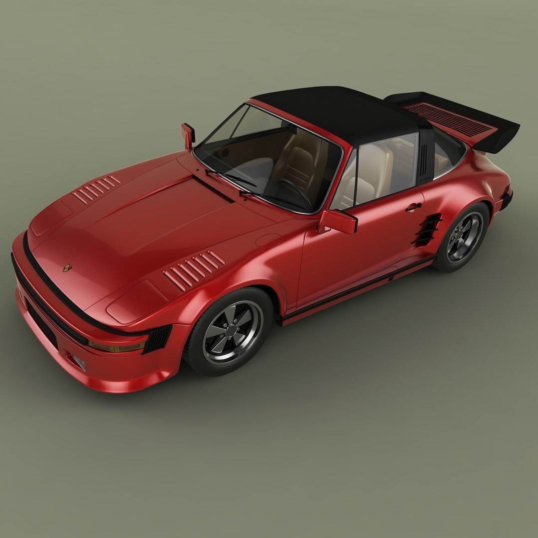 Porsche 911 Targa 3d Max
