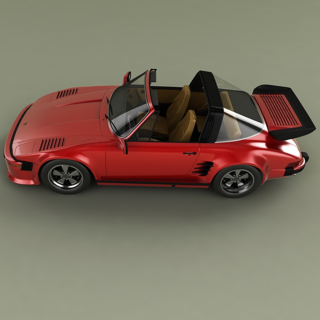Porsche 911 Targa 3d Max