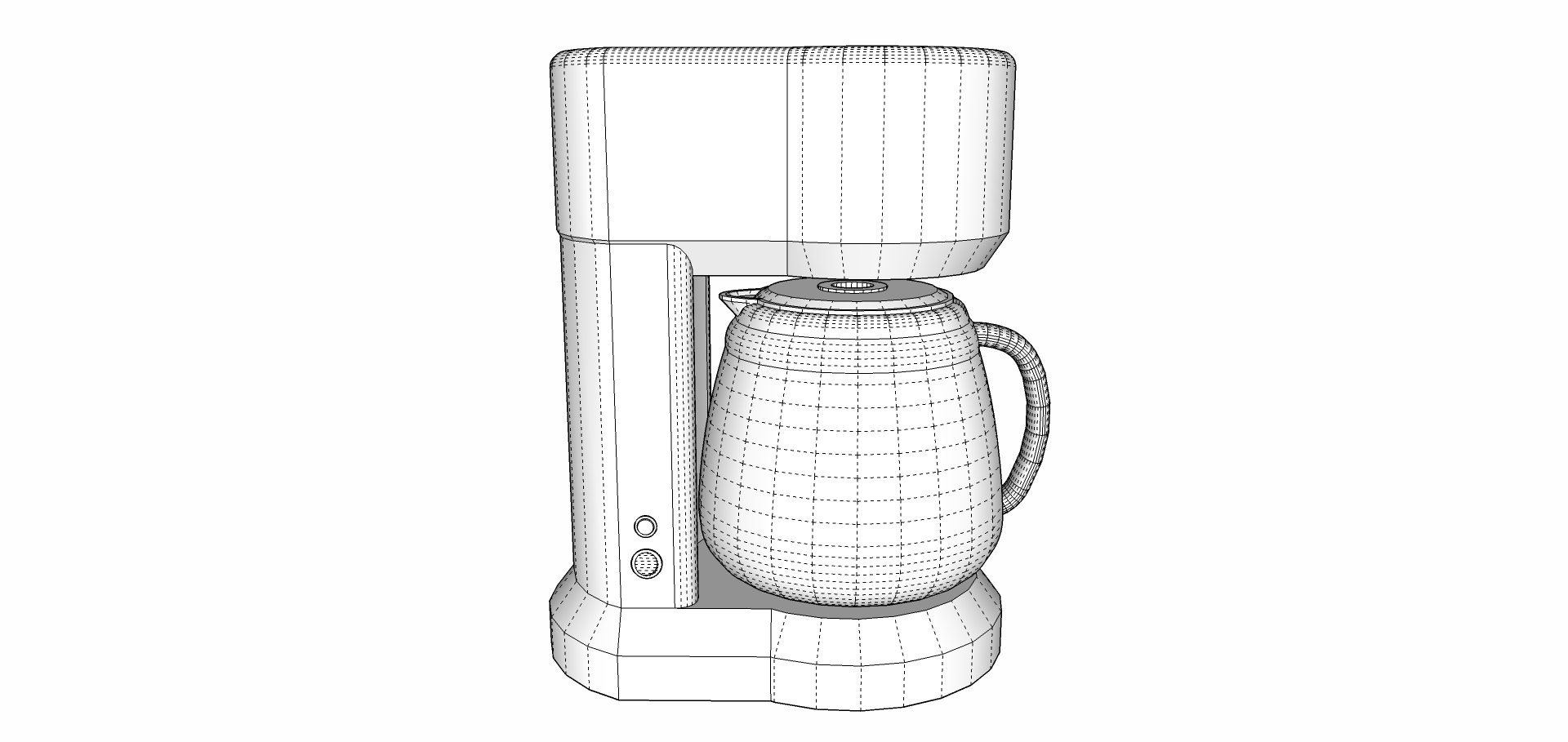 Coffee maker 3D model - TurboSquid 1291975