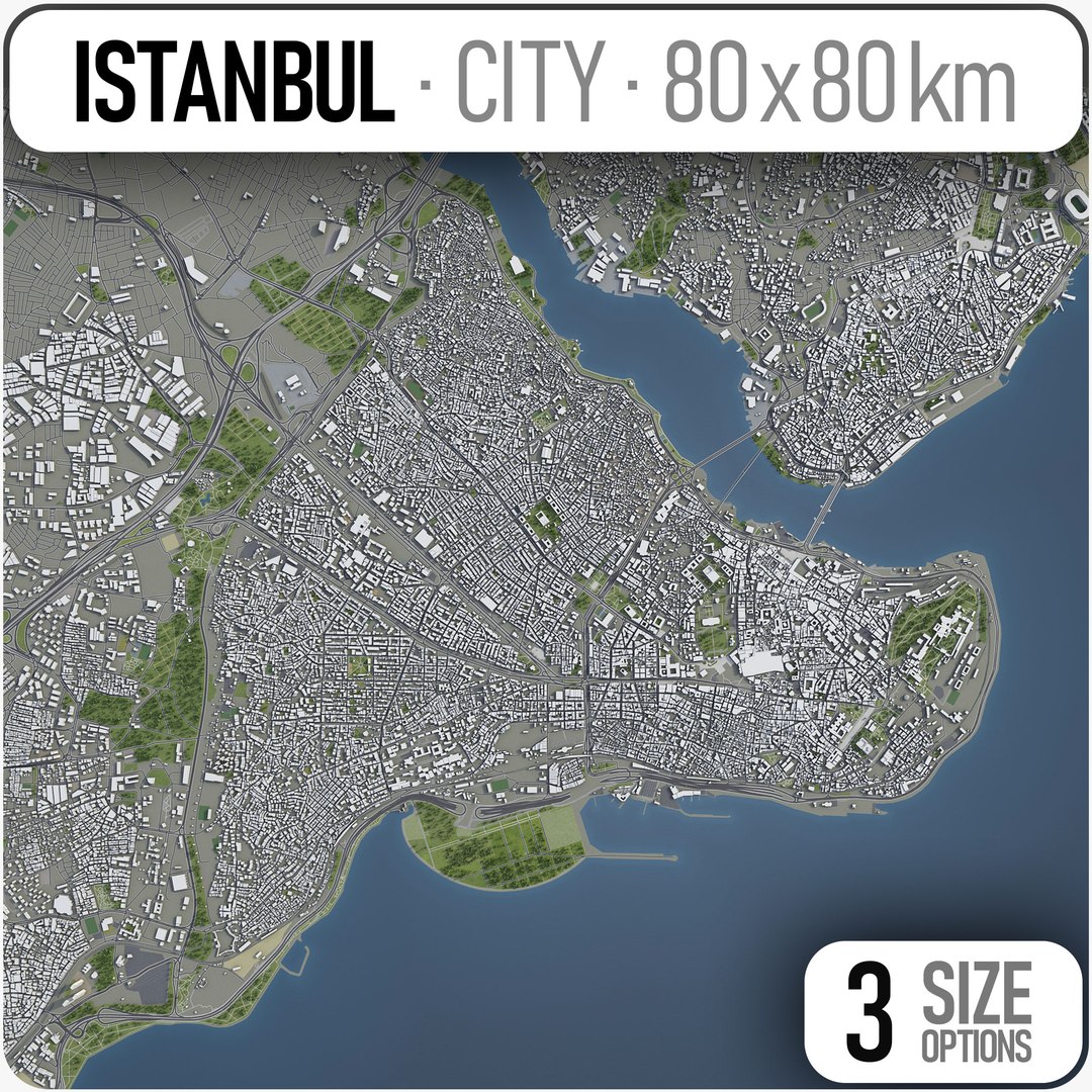 Istambul - City 3D - TurboSquid 1334464